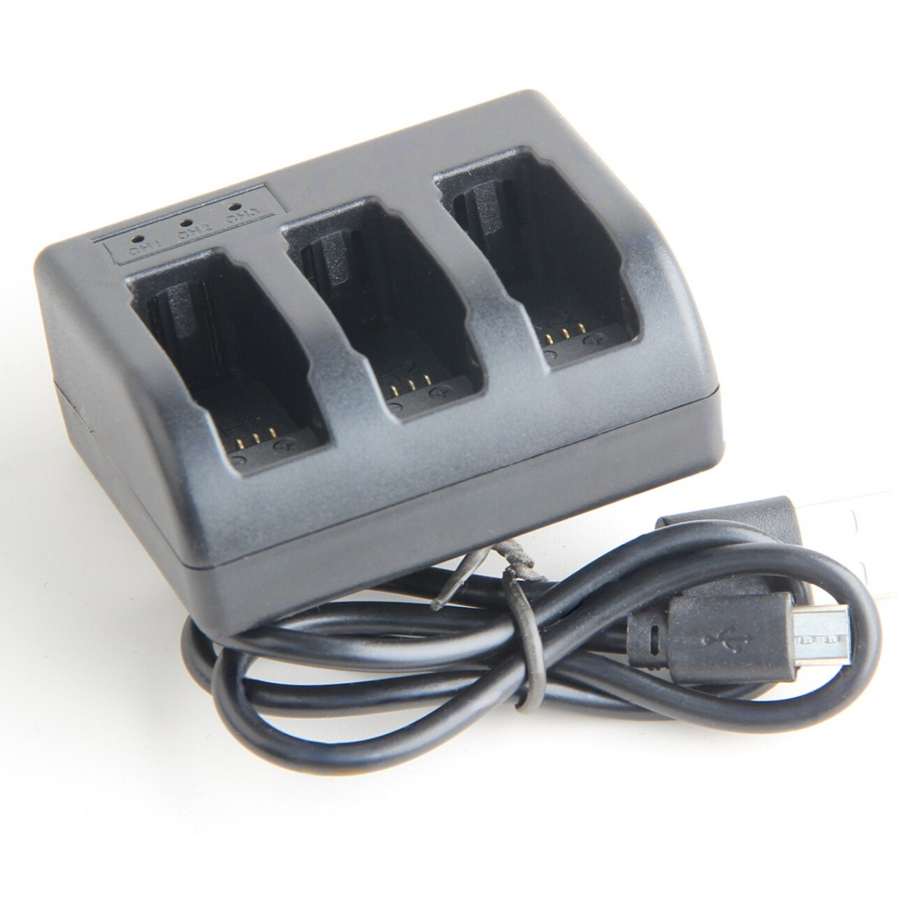 Battery Triple Charger for Gopro6 Hero 5 Gopro 6 Gopro 7 8 HD Black,No ...