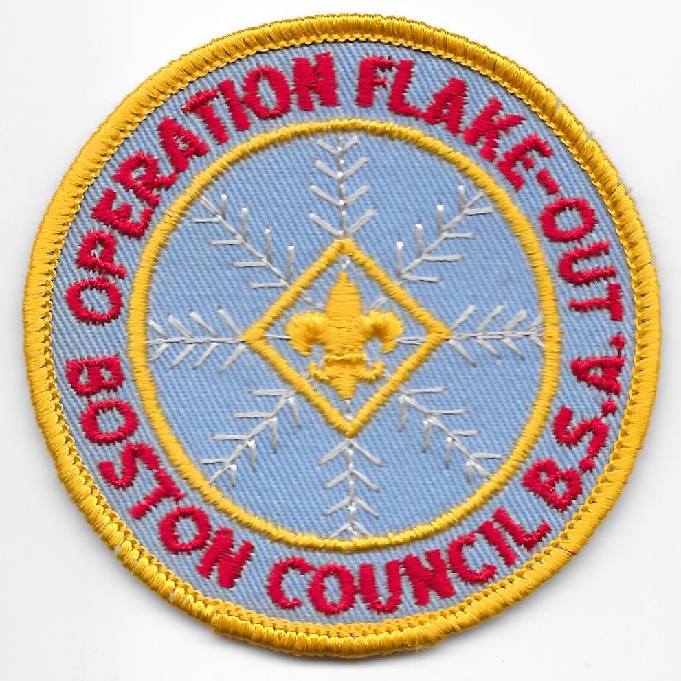 Operation Flake-Out Boston Council Boy Scouts of America BSA | eBay