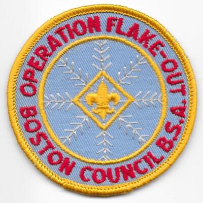 Operation Flake-Out Boston Council Boy Scouts of America BSA | eBay