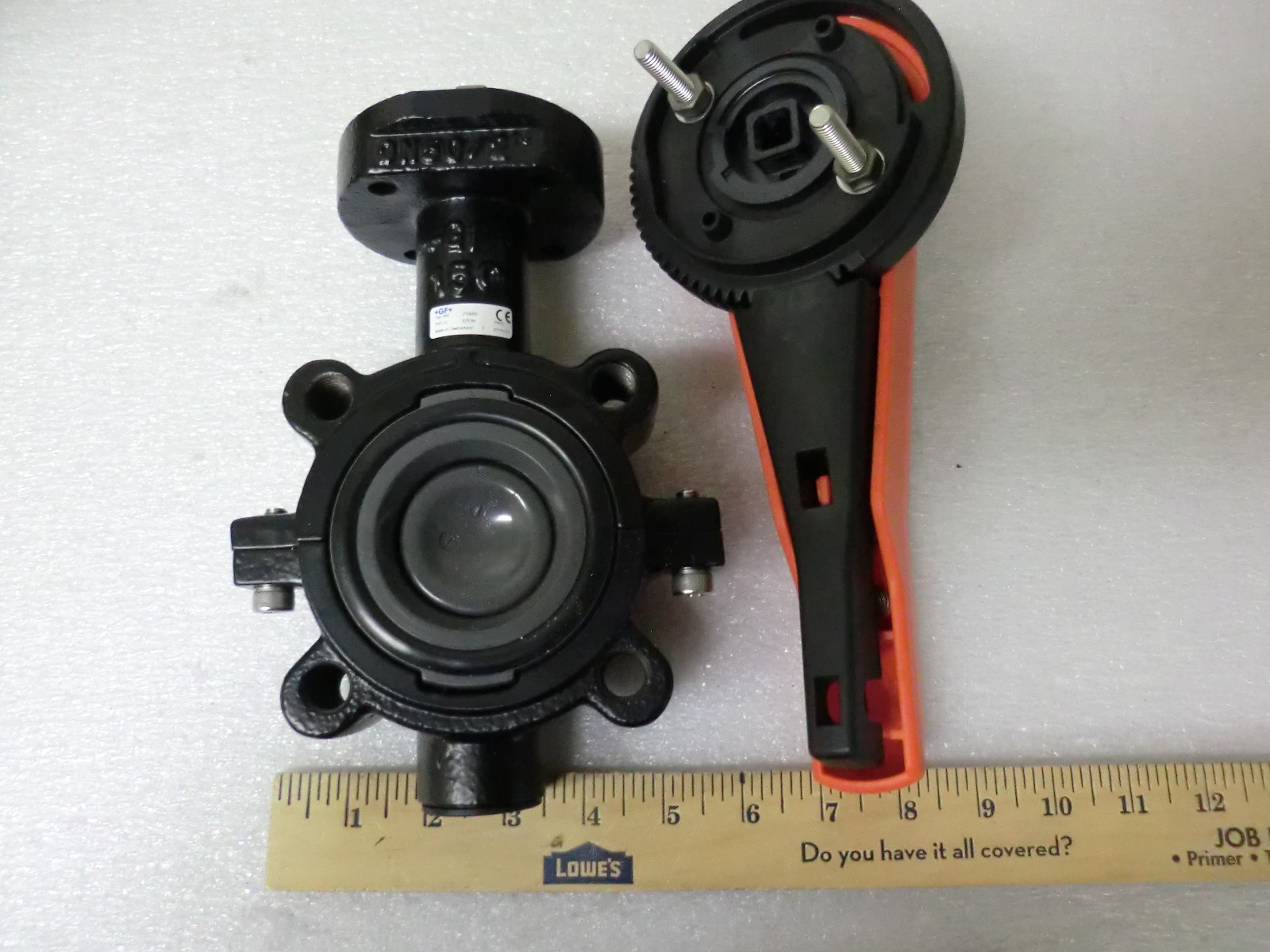 New! Georg Fischer Diaphragm 2" DN50 PVC-U EPDM PN10 Type 568 Butterfly ...