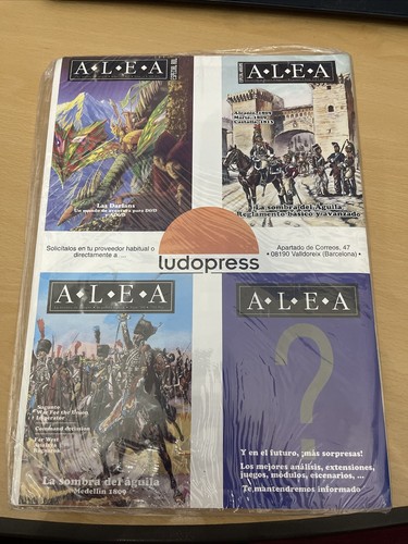 ALEA Magazine # 1 LA SOMBRA DEL AGUILA with unpunched game !! UNOPENED ...