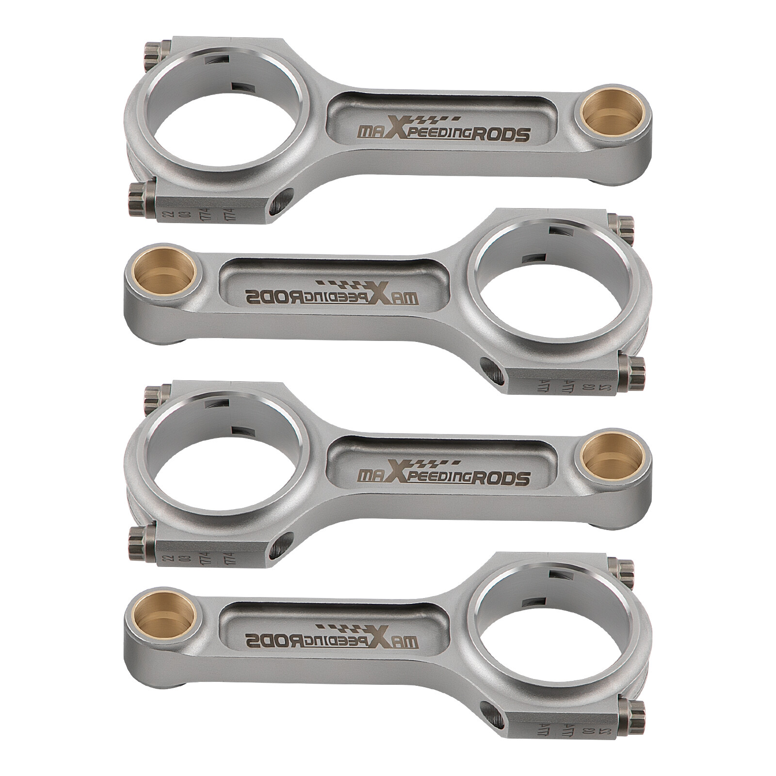 I-Beam Connecting Rods for Subaru Impreza WRX STI EJ20 EJ22 EJ25 Engine ...