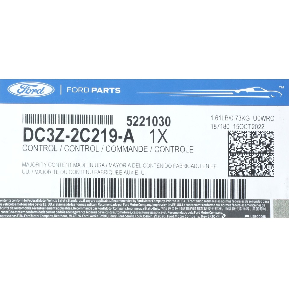 NEW OEM Ford 2013-2016 F-250 F-350 Super Duty ABS Control Module DC3Z ...