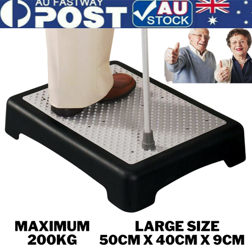Anti-Slip Half Step Stool Elderly Disability Door Walking Outdoor ...