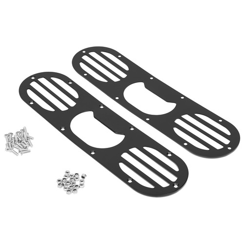 2pc Racing Rear Bumper Race Air Diversion Diffuser Panel For Universal ...