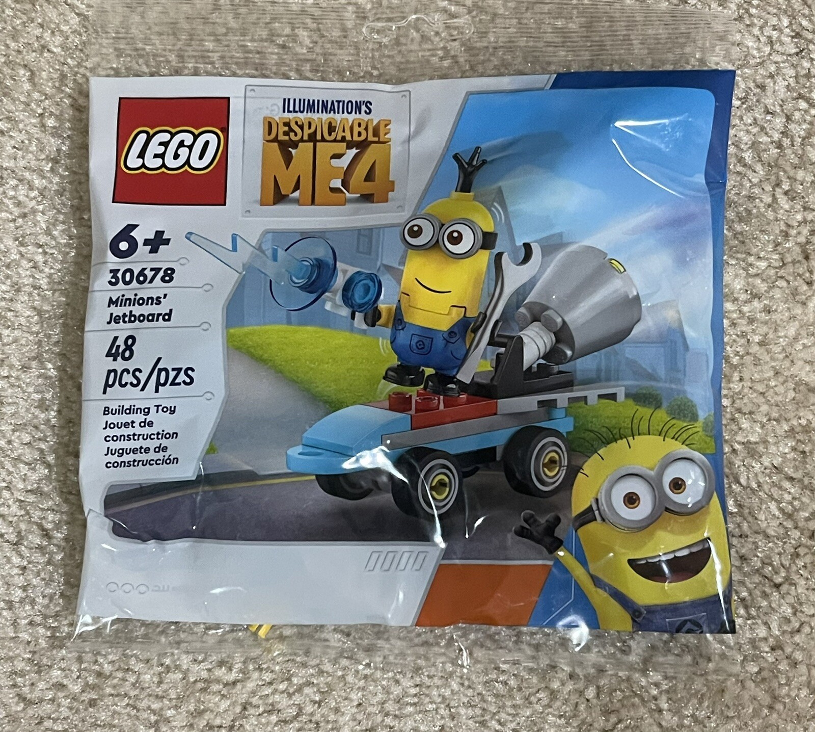 LEGO Despicable Me 4 Minions Jetboard 30678-polybag-Brand New-Fast Ship ...
