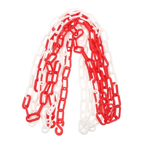 Set of Chain Hooks Traffic Barrier Hazard Warning Tape Fence Link | eBay UK