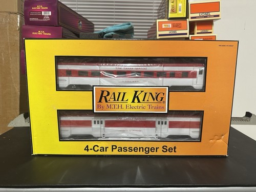 MTH 30-67137 Texas Special O Gauge RailKing 4-Car 60' Streamlined ...