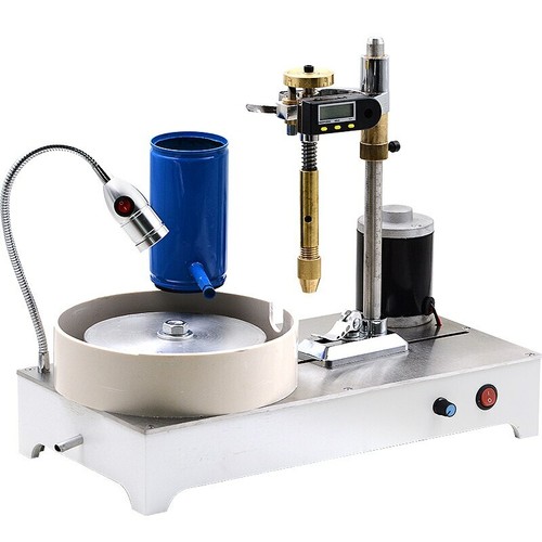 Stainless Steel Lapidary Machine Gemstone Polishing Machine 120W Jade ...