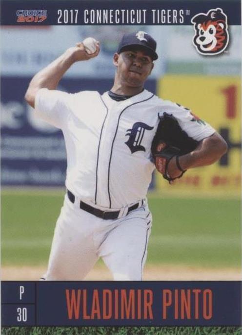 2017 Choice Connecticut Tigers - Wladimir Pinto #24 (RC) for sale ...