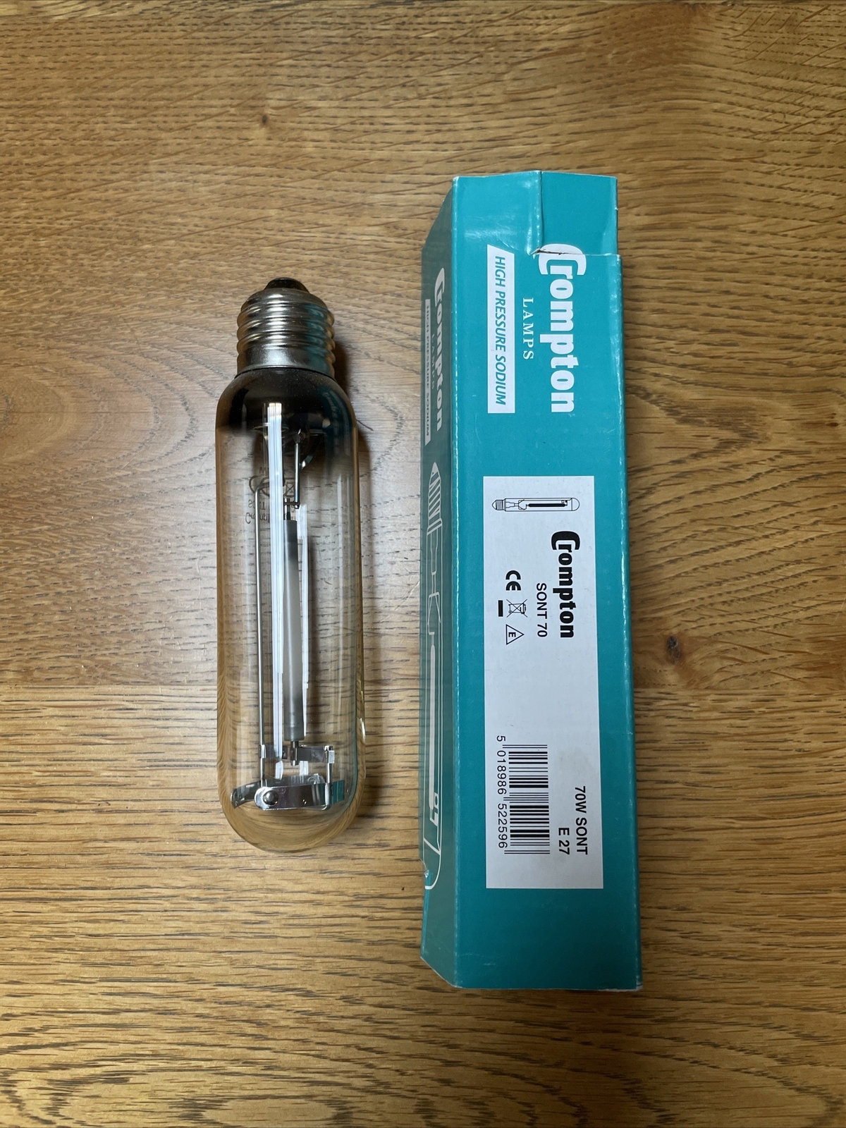 70w Son T Internal IGNITOR High Output HPS Lamp Tubular E27 ES (venture ...