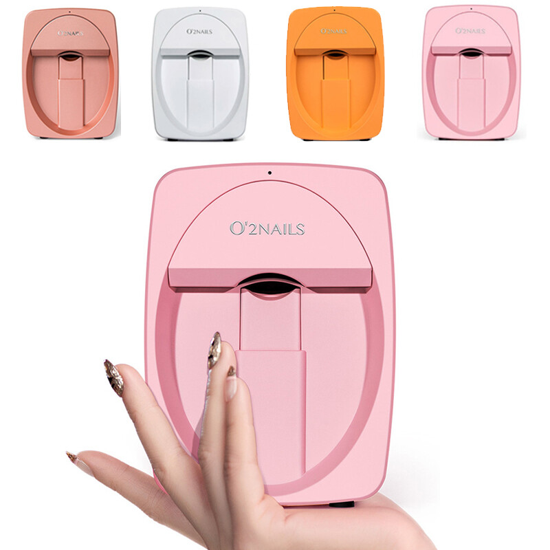 O'2NAILS Portable Nail Printer Mobile APP DIY Nail Art Printing Machine ...