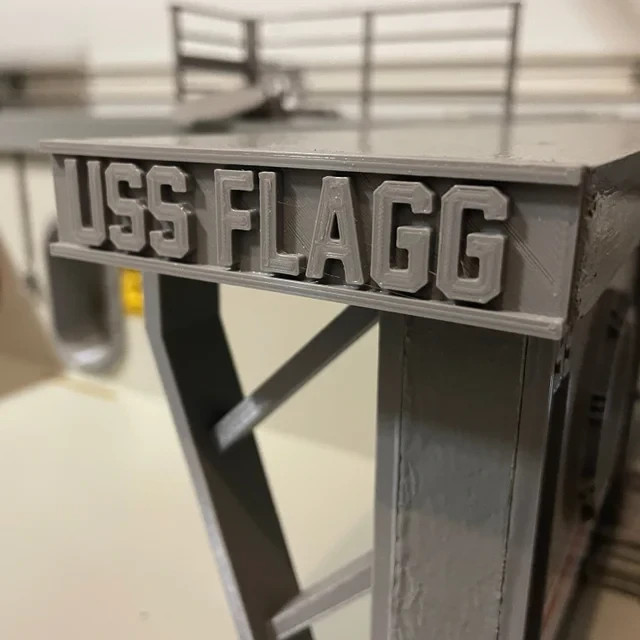 "Raise the Flagg" Parts for your GI Joe USS Flagg Custom Base ...