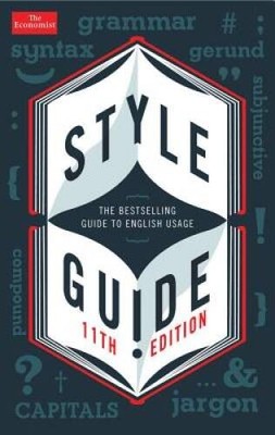 Style Guide (Economist Books) - Paperback By The Economist - VERY GOOD ...