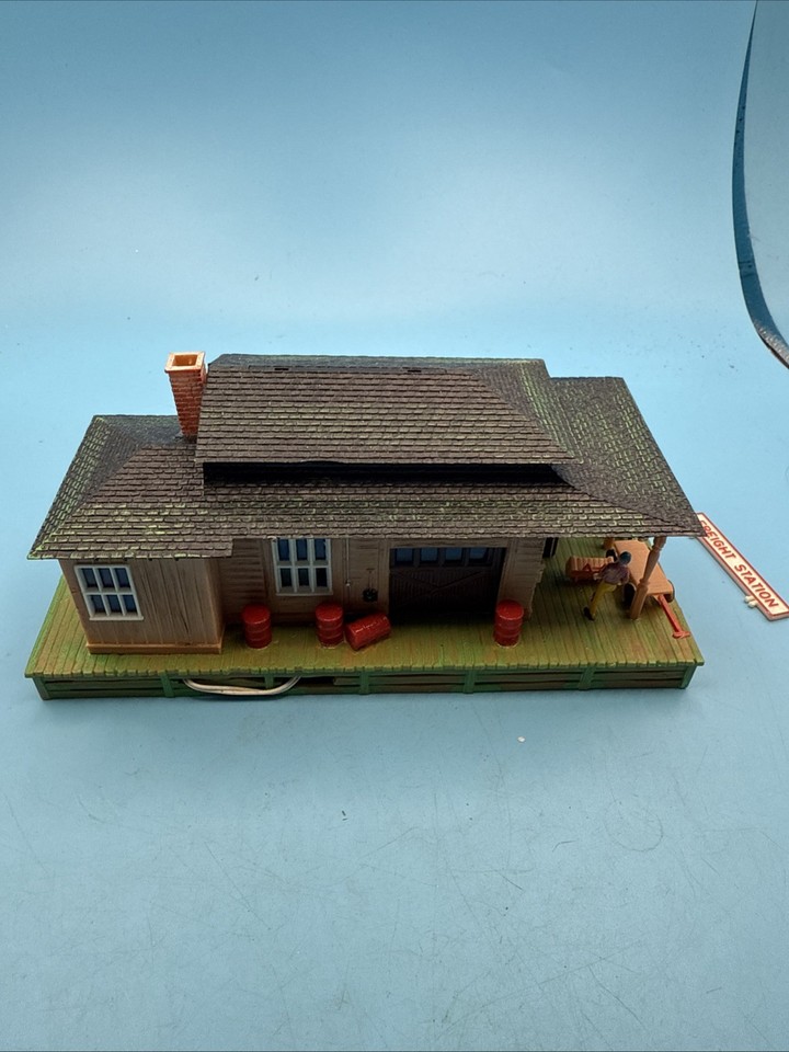 Vintage TYCO HO Scale Freight Station Trackside Building | eBay