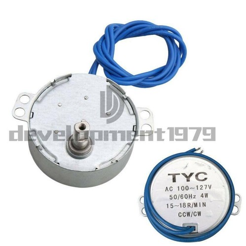 10x Synchronous Motor TYC-50 AC110-127V 15-18RPM CW/CCW 4W Torque 50 ...
