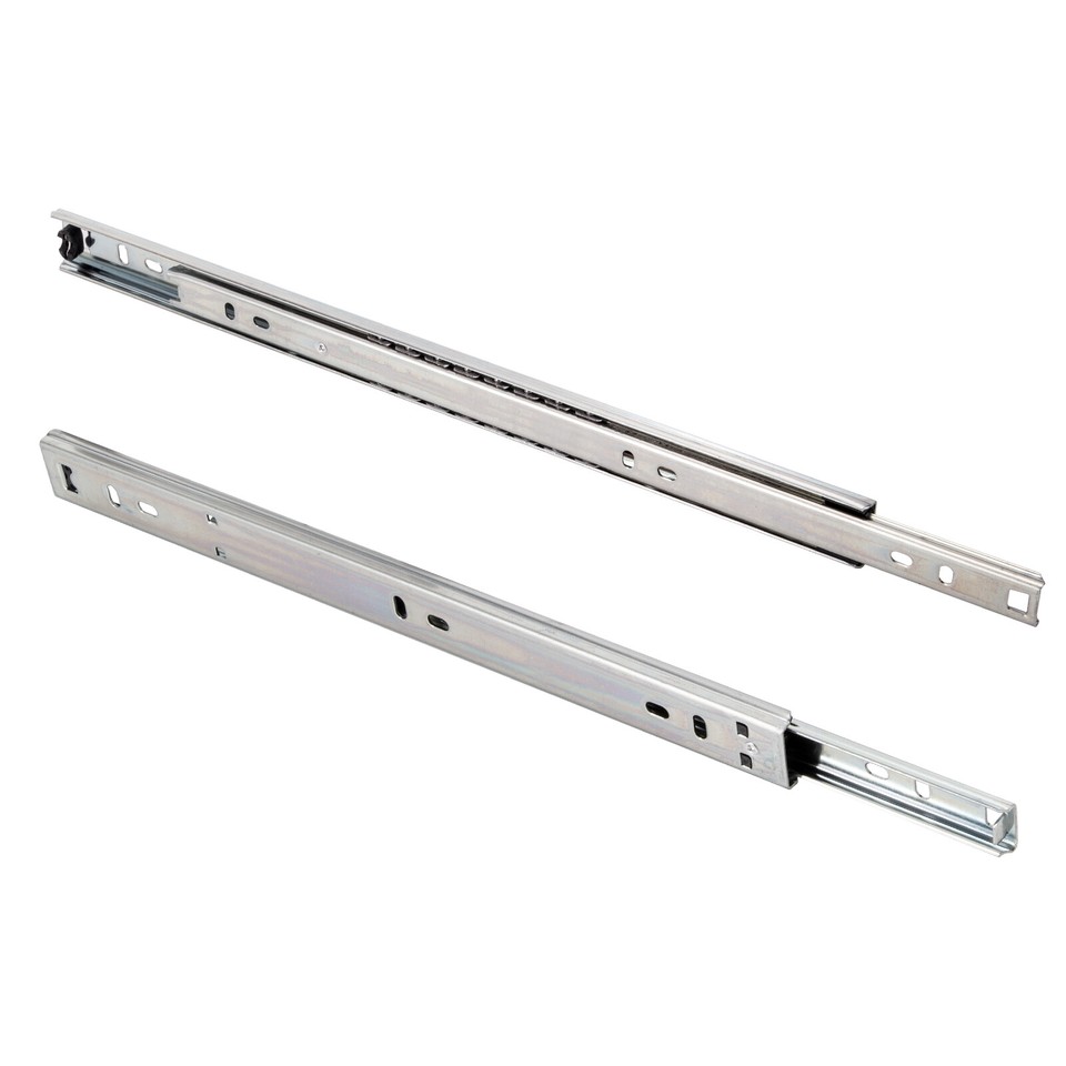 27mm BALL BEARING DRAWER RUNNERS/SLIDES Cabinet 250mm-500mm Partial ...