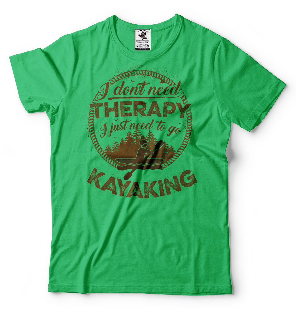 Kayaking Outdoor T-shirt Cool Kayak T-shirts Funny Kayaking T Shirts | eBay