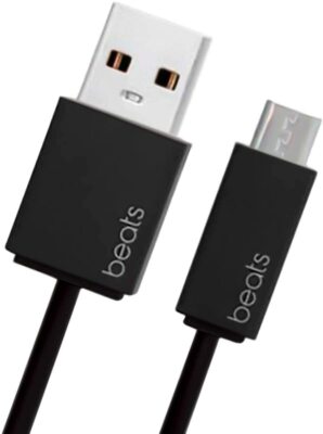 Genuine Beats by Dr Dre Micro USB Charger Cable Black | eBay