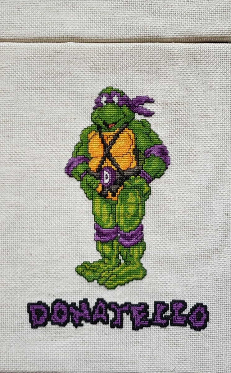 Teenage Mutant Ninja Turtles Cross Stitch
