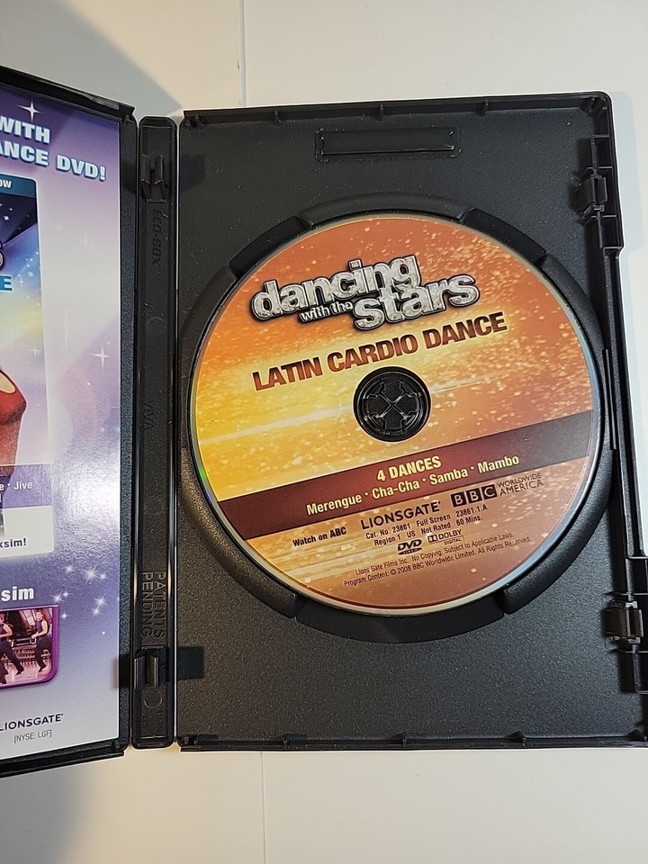 Dancing With The Stars - Latin Cardio Dance (DVD, 2008) 12236100249| eBay