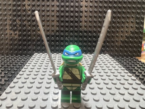lego tmnt leonardo minifigure. Battle Damage Face. Ninja Legos. Toys ...
