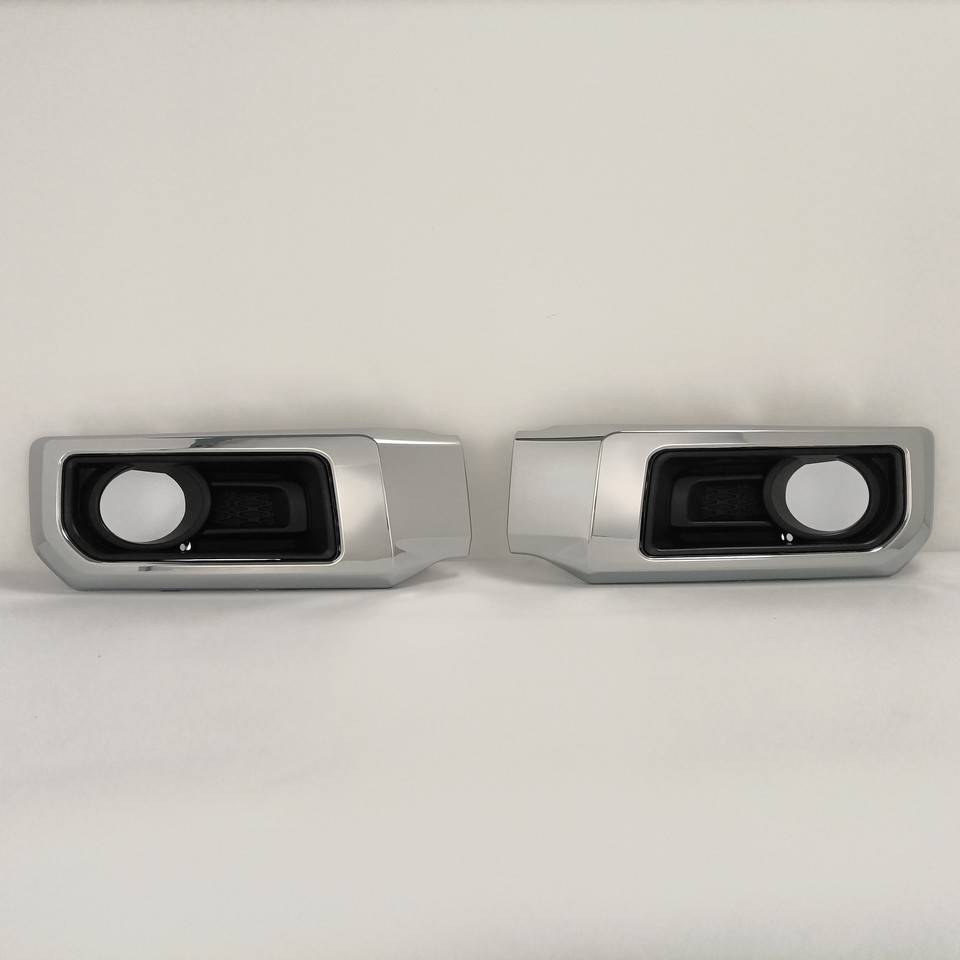 Chrome ABS Fog Lights Cover Bezel Trim For Toyota 4Runner Limited 2014 ...