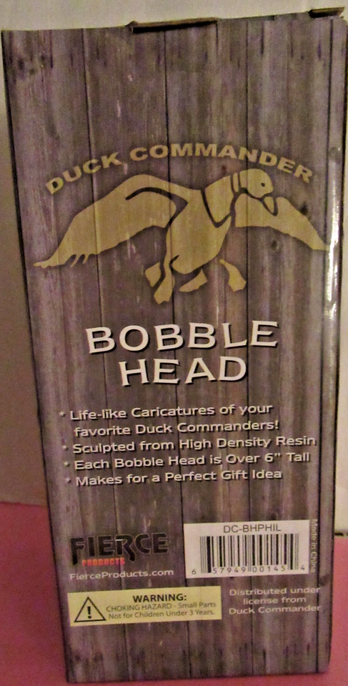 Vintage Bobblehead - Phil Robertson - Duck Commander - UNOPEN. Sku G22 ...