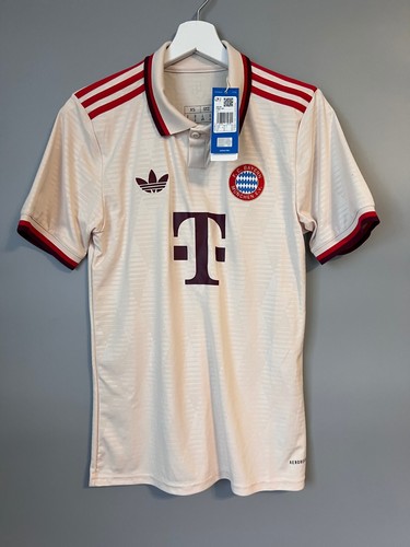 Bayern Munich Jersey 24/25 Third Soccer Shirt IZ3129 Adidas Mens Size ...