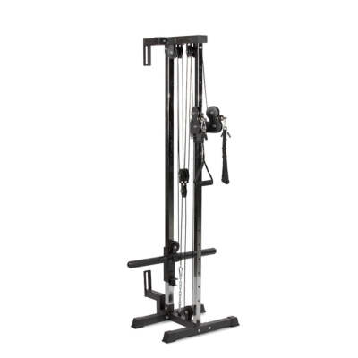 Titan Fitness Short Wall Mounted Pulley Tower, 80.5" Plate Loaded Cable ...