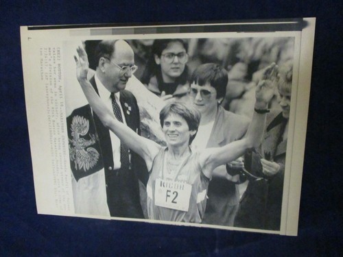 Wire Press Photo 1991 Wanda Panfil of Poland NYC Womens' Marathon ...