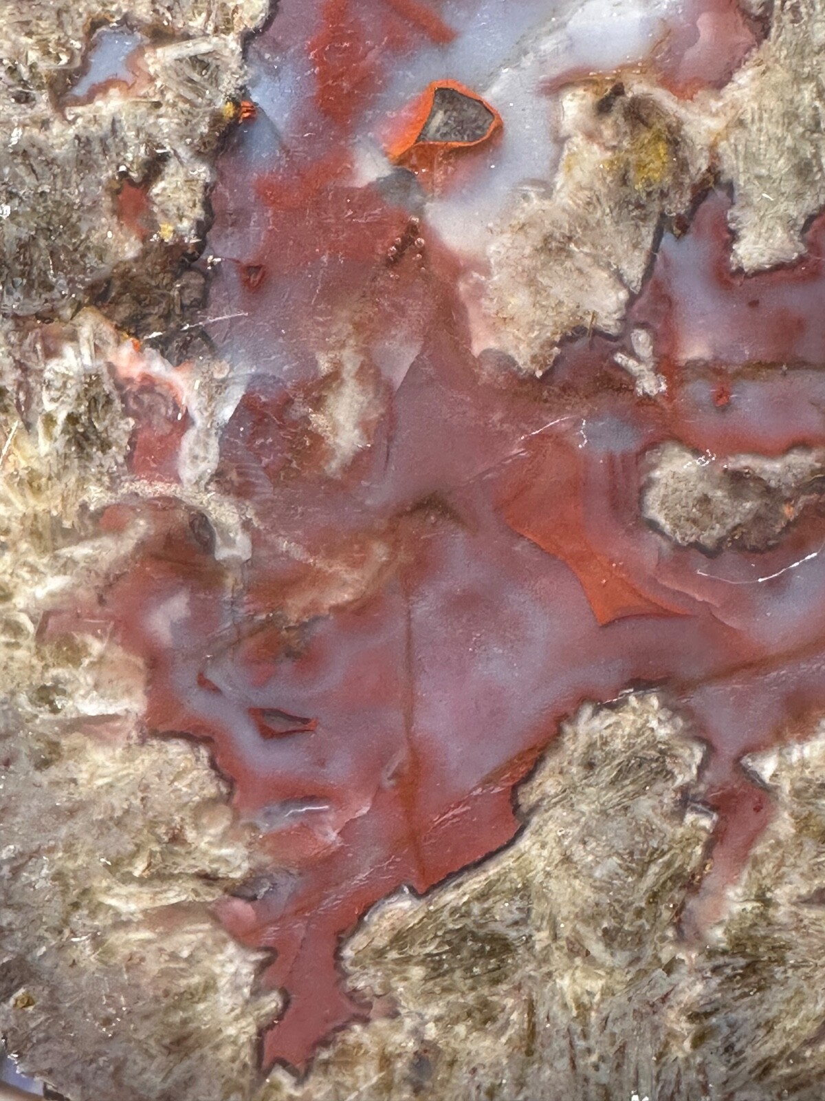 Agatized Utah Barite **hxtled nodule split. | eBay