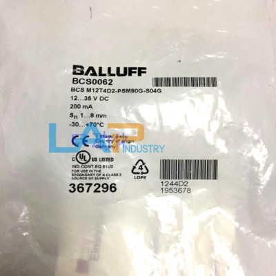 1PC NEW FOR BALLUFF Sensor BCS M12T4D2-PSM80G-S04G | eBay