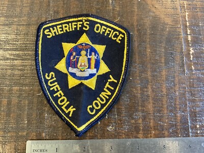 ORIGINAL VINTAGE SHERIFFS OFFICE SUFFOLK COUNTY LONG ISLAND NY POLICE ...