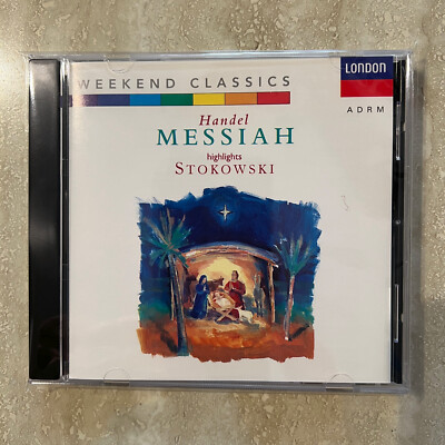 CD Handel Messiah Highlights Stokowski Weekend Classics ©1992 Decca ...