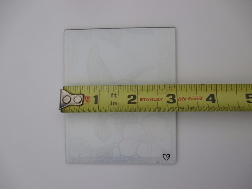 U1 Hummingbird GLASS Night Light CHANGEABLE PANEL plaque decoration ...