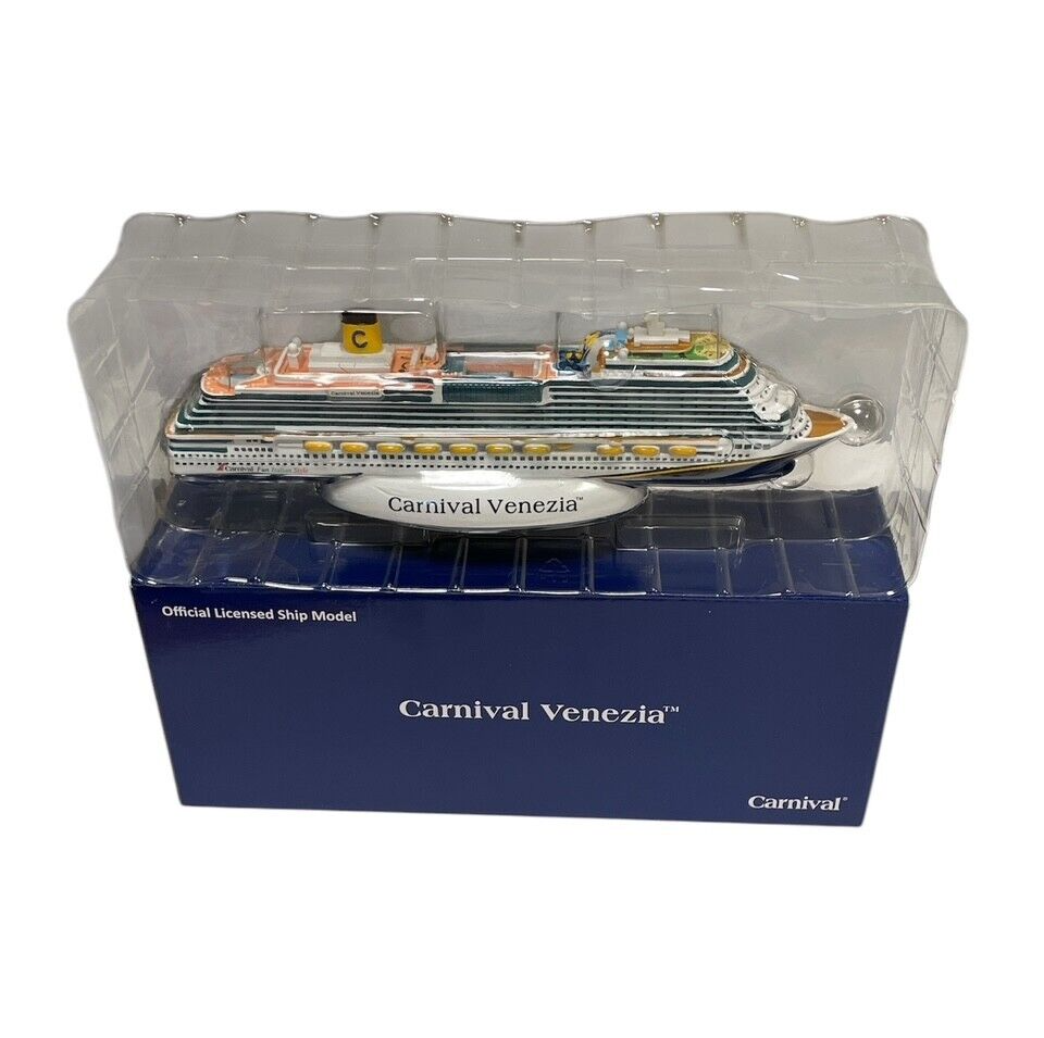 Carnival VENEZIA Cruise Ship Model New in Box | eBay