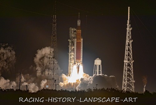 2022 NOV 16th 16x20 Photo HISTORY LIFTOFF NASA SLS Artemis 1 Moon ...