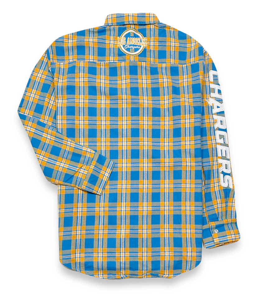 Los Angeles Chargers / NFL / FOCO Flannel Shirt - NWT Mens XL - #45615 ...