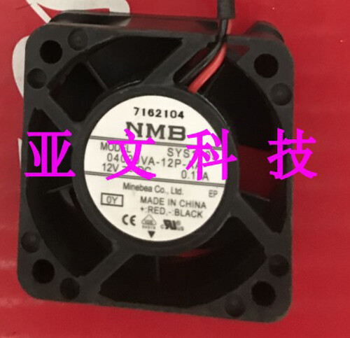 1pcs NMB 04020VA-12P-AA 12V 0.17A 40 * 40 * 20MM 2-wire dual ball cooling fan | eBay