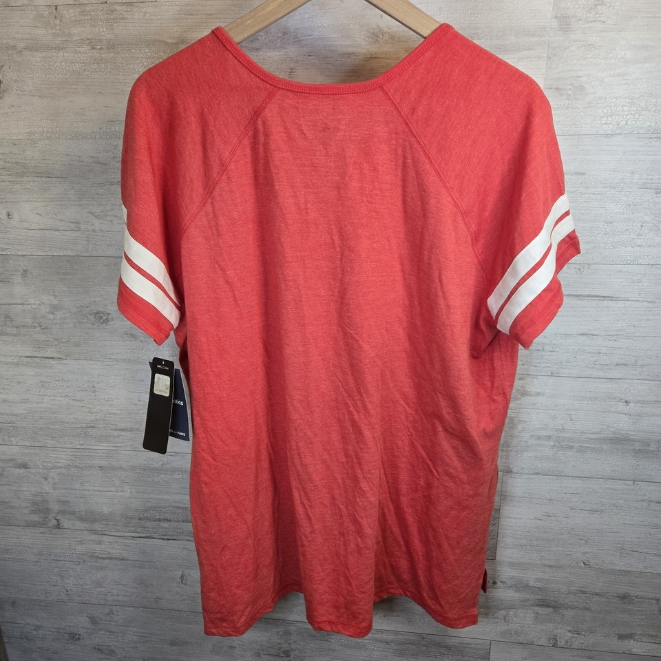 Tampa Bay Buccaneers Fanatics Womens Throwback Logo T-shirt | eBay