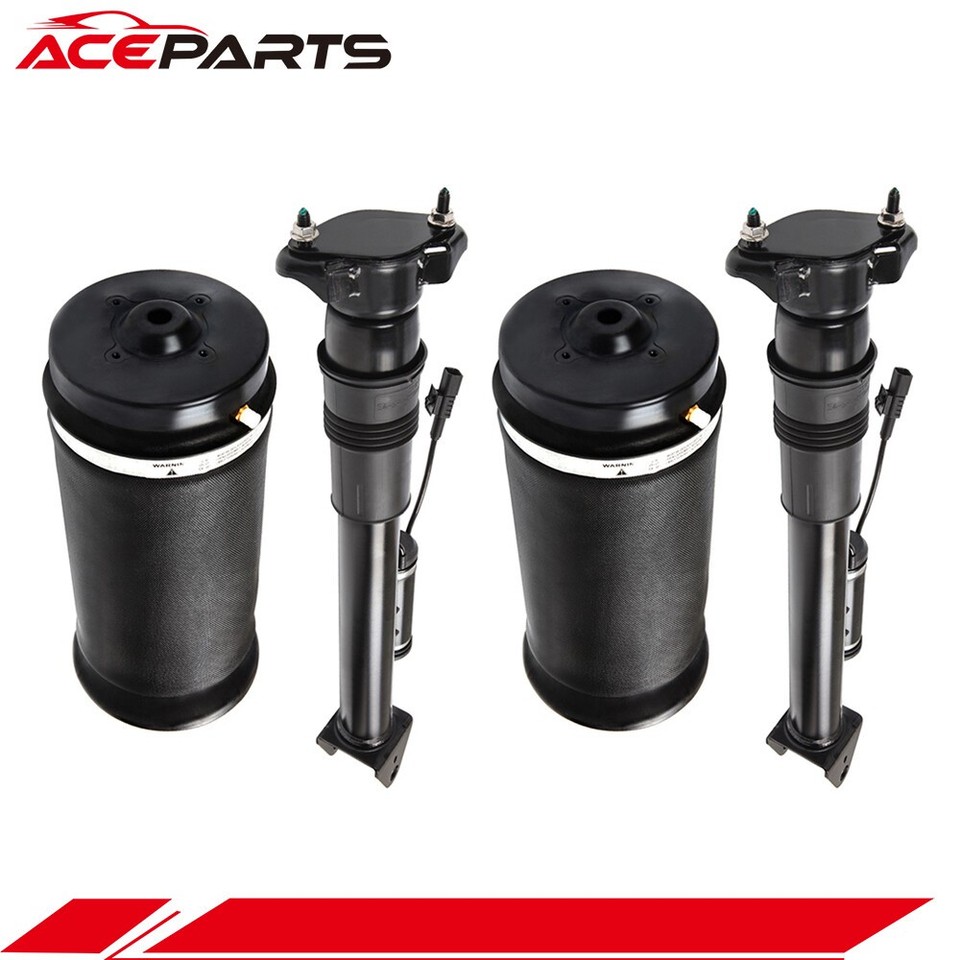 4x Rear Air Suspension Struts & Springs For Mercedes GL450 ML350 X/W164 ...