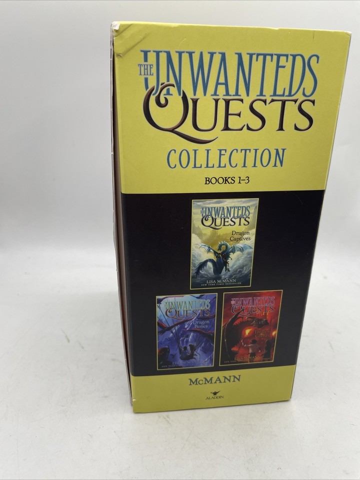 Unwanteds Quests Collection Books 1-3 Boxed Set Dragon Captives Free ...