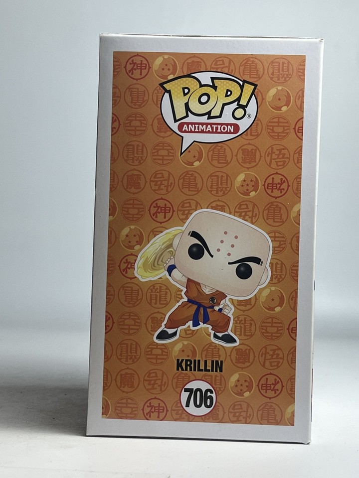 Funko Pop! #706 Krillin Dragon Ball Z Animation Vinyl Figure | eBay UK