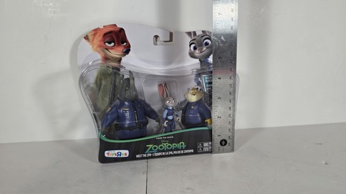 Tomy Toys R Us Exclusive Zootopia Meet The ZPD 4" Figure 3-Pack | eBay