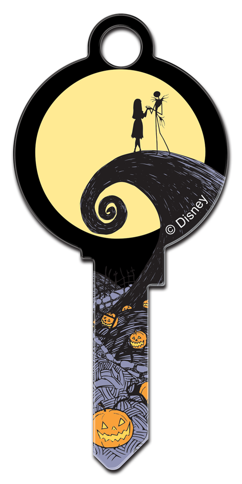 Nightmare Before Christmas Jack Skellington House Key Schlage SC1 | eBay