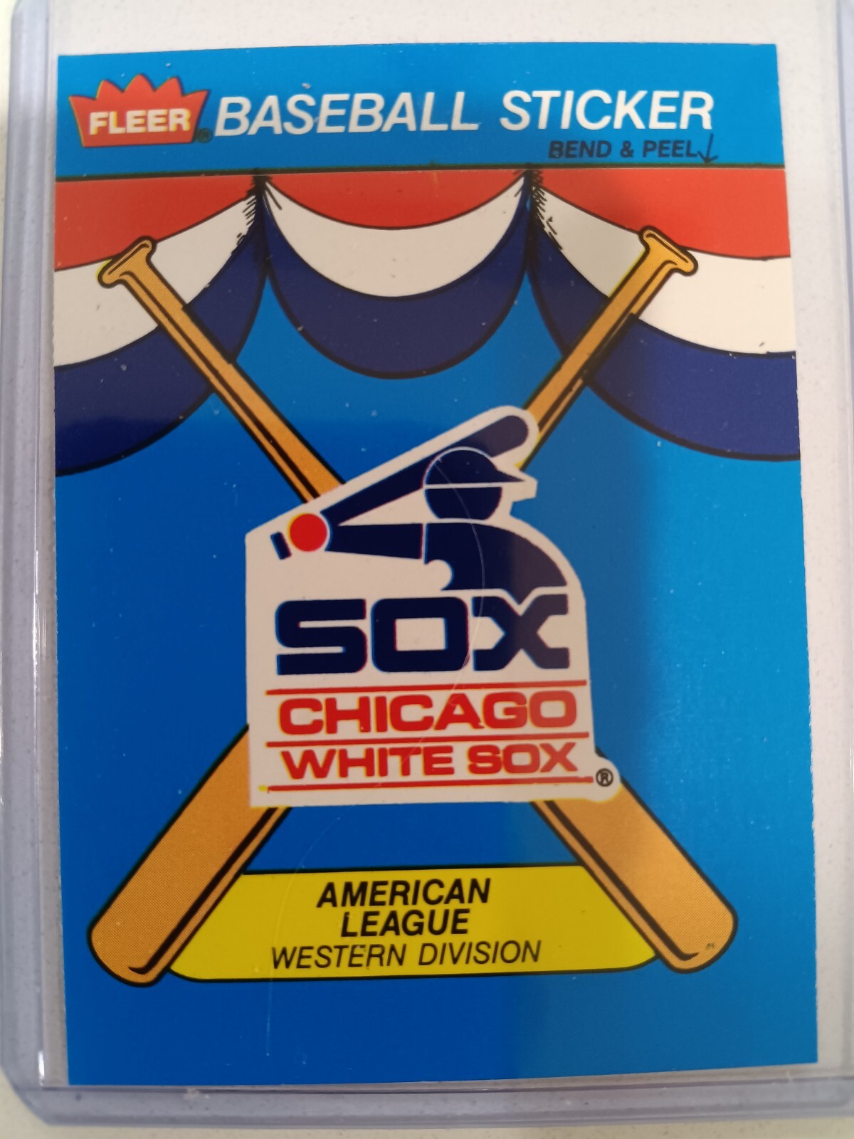 WHITE SOX 1989 FLEER TEAM LOGO STICKERS | eBay