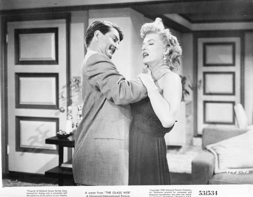 Jean Willes "The Glass Web" - Movie Fan Photo | eBay