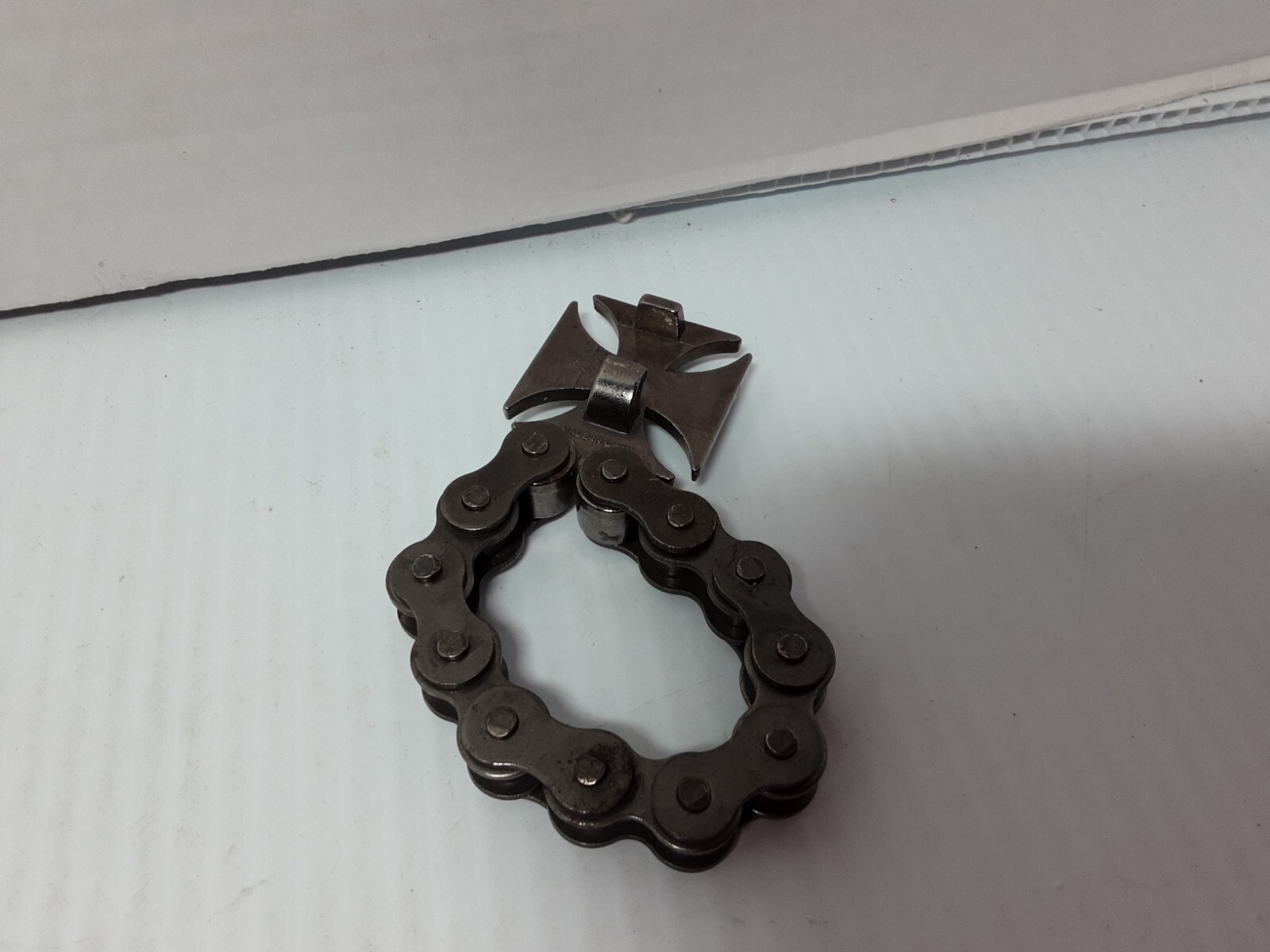 WEST COAST CHOPPERS BELT BUCKLE CAN OPENER MALTESE CROSS CHAIN | eBay