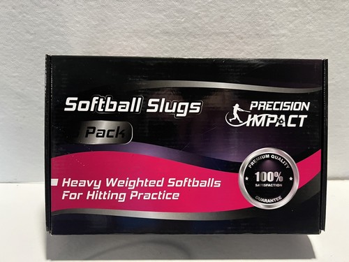 (6) PRECISION IMPACT Softball Slugs 15oz Heavy Weighted Softballs for ...
